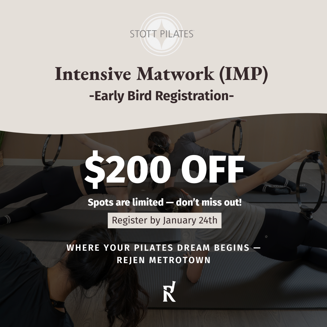 Early Bird Registration 🔥 • Rejeneratepilates